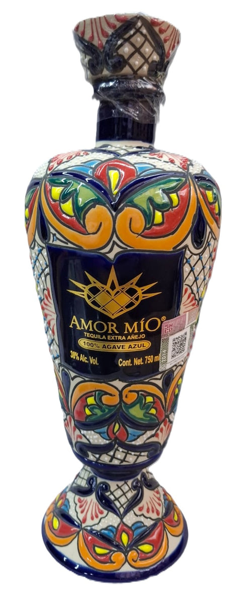 Tequila Amor Mio Extra Añejo 100% Agave - 750ml – El Búho Tequilas