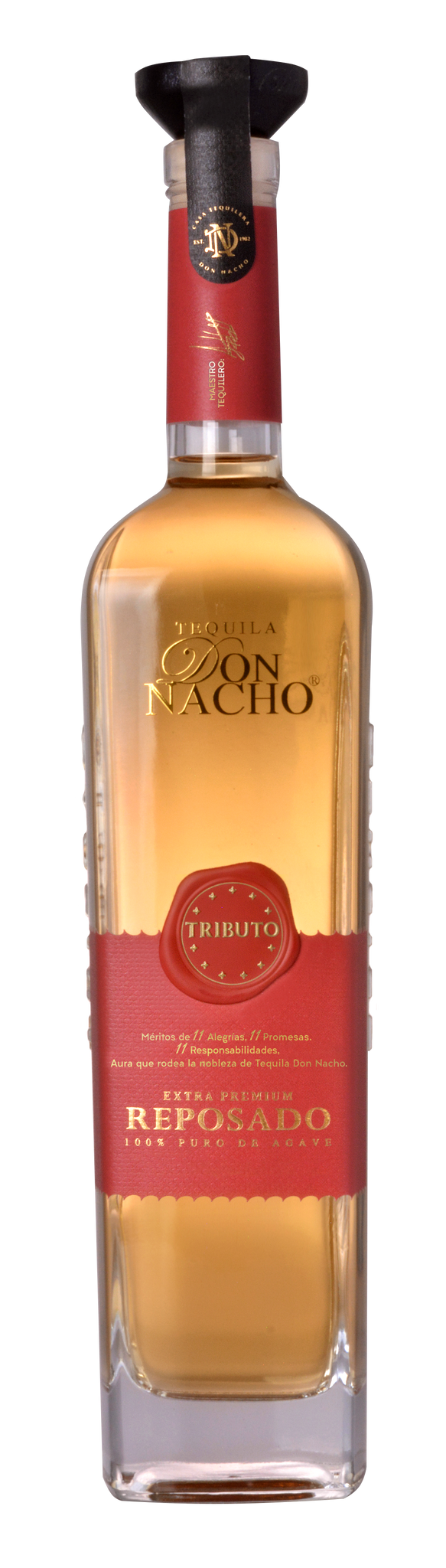 Tequila Don Nacho Tributo Reposado 100% Agave- 750ml – El Búho Tequilas