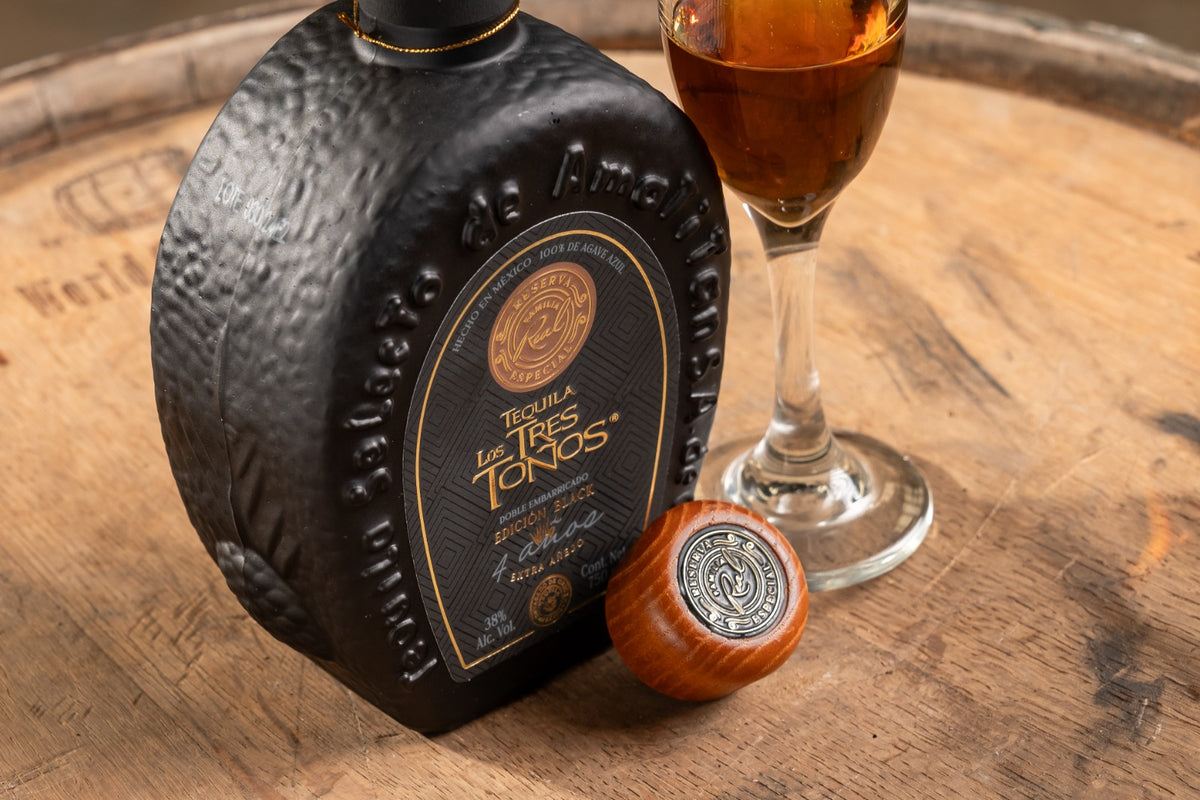Tequila Los Tres Toños BLACK EDITION Extra añejo 100% Agave - 750ml ...