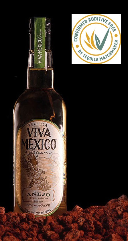 Tequila Viva México Añejo Orígenes 100% Agave - 750ml – El Búho Tequilas