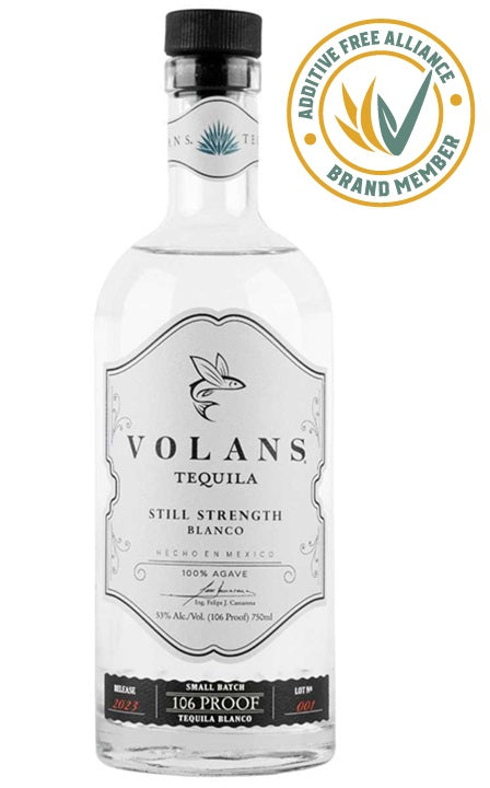 Tequila VOLANS blanco STILL STREGNHT 100% Agave - 750ml – El Búho Tequilas
