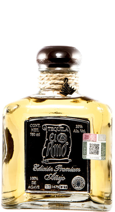 Tequila El Amo Premium Añejo 100% Agave - 750ml – El Búho Tequilas