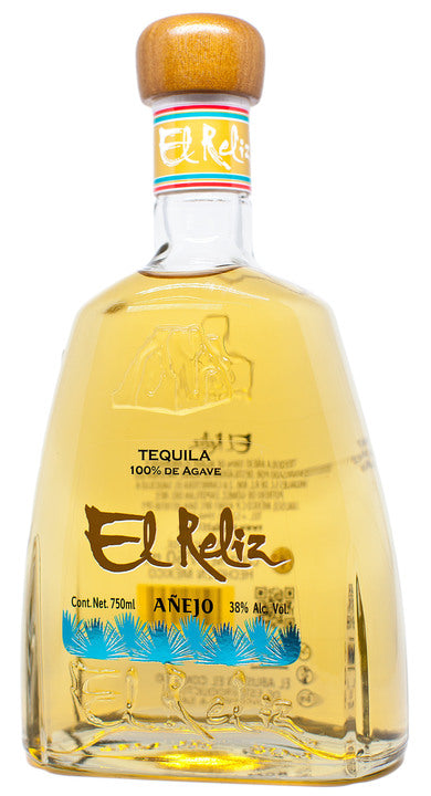 Tequila El Reliz Añejo 100% Agave - 750ml – El Búho Tequilas